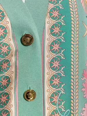 Versace Embroidered Cardigan