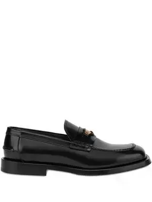 Moschino Stacked Heel Loafers