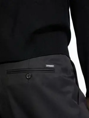 Dsquared2 Pleated Tapered Leg Trousers