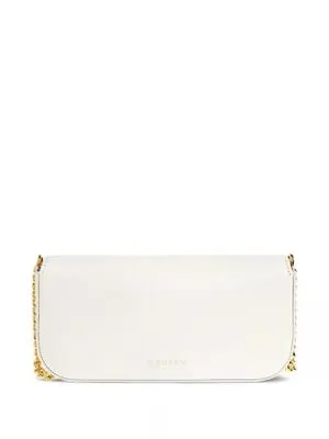 Alexander McQueen Small Skull Flower Shoulder Bag - White