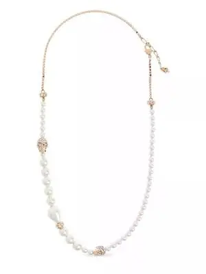 Alexander McQueen Crystal-embellished Necklace - Gold