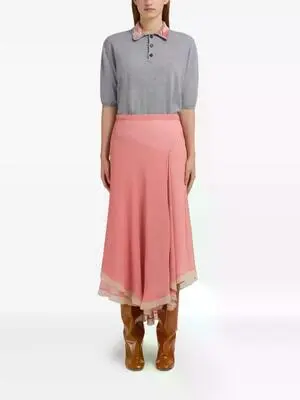 Marni Ruffled Asymmetric Skirt