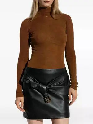 Versace Turtleneck Jumper - Brown