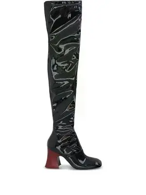 Chloé Patent-finish Over-the-knee Boots