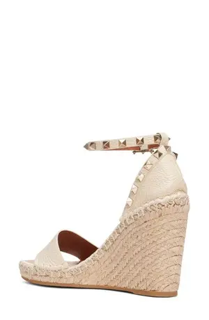 Valentino Garavani Rockstud Wedge Sandal