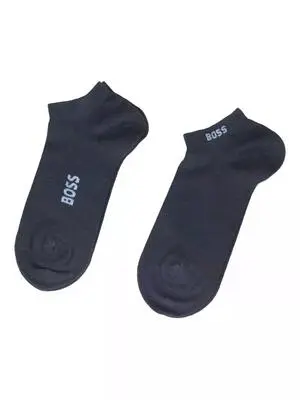 BOSS Logo Ankle Socks - Blue