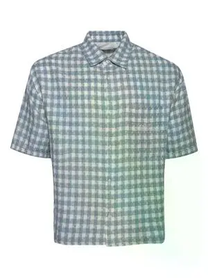 NAHMIAS Checked Short-sleeve Shirt