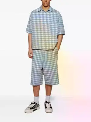 NAHMIAS Checked Short-sleeve Shirt