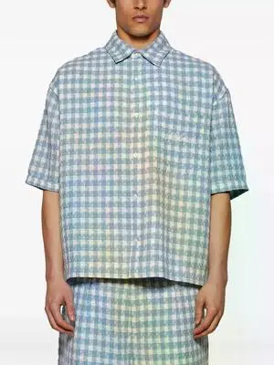 NAHMIAS Checked Short-sleeve Shirt