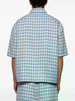 NAHMIAS Checked Short-sleeve Shirt