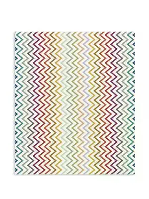 Missoni Watamu Zigzag-patterned Tablecloth - White