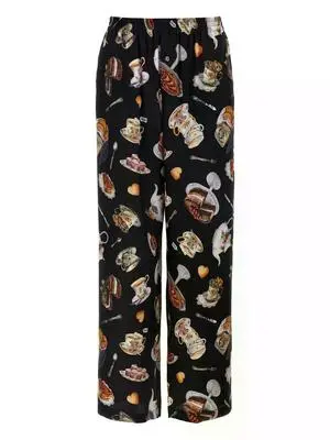 Moschino Printed Trousers