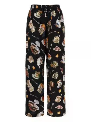 Moschino Printed Trousers