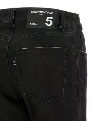 DEPARTMENT 5 Skeith Straight Leg Jeans - Black