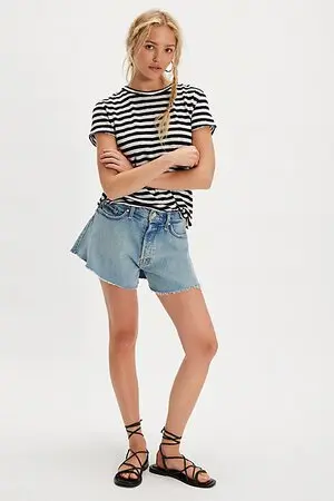 MOTHER The Flutter Short Fray Shorts - I Confess