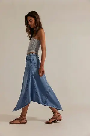 FREE PEOPLE We The Free Aquarius Maxi Skirt