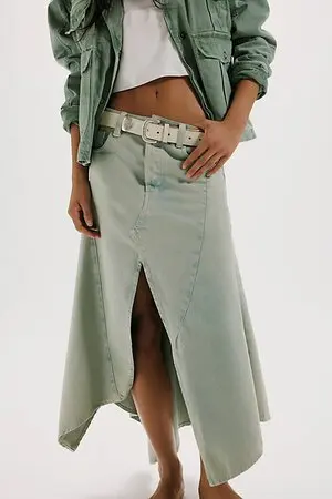 Women's Low-Rise Maxi Skirts