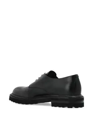 Giorgio Armani Lace-up Derby Shoes - Black