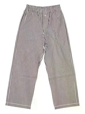 LA ROSE Striped Pijama Trousers - Brown