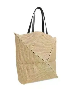 Loewe Woven Straw Tote
