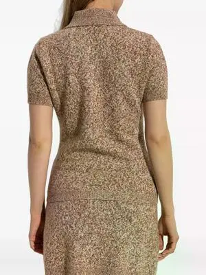 Versace Knit Polo Top
