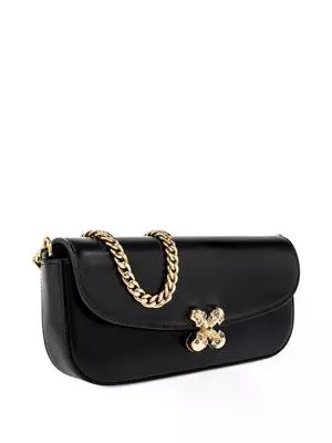 Alexander McQueen Skull Flower Shoulder Bag