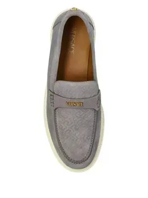 Versace Suede Loafers