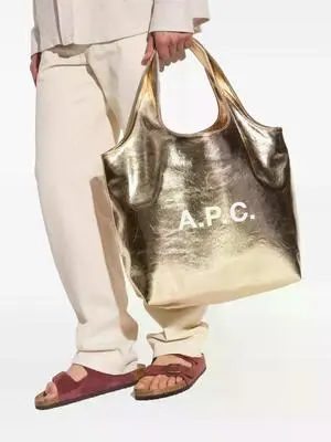 A.p.c. Ninon Metallic Tote Bag