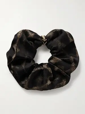 Saint Laurent Leopard-print Hair Tie - Animal Print