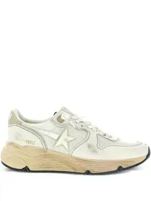 GOLDEN GOOSE Running Sole Leather Sneakers - White