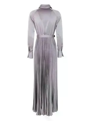 SELF-PORTRAIT Pleated Shirt Dress