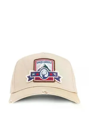 Dsquared2 Embroidered Cap - Neutrals