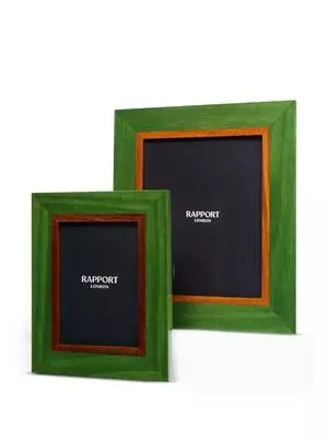 RAPPORT LONDON Small Heritage Chroma Photo Frame - Green