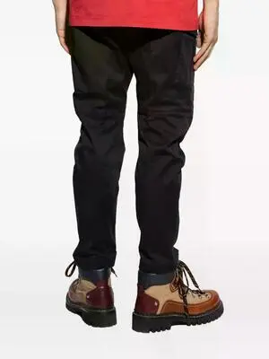 Dsquared2 Cotton Blend Cargo Trousers - Black
