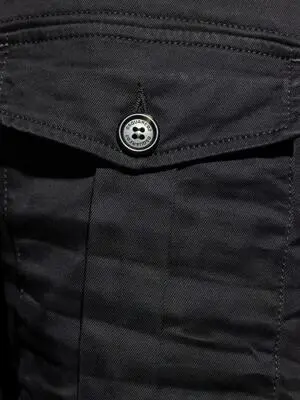 Dsquared2 Cotton Blend Cargo Trousers - Black