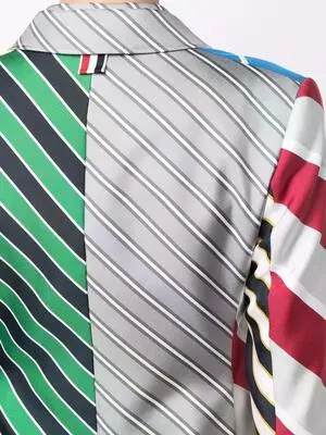 Thom Browne Striped Silk Blazer