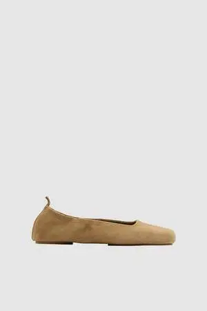 ST AGNI Ballet Flat - Oak