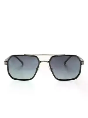 Carrera Eyewear Polarized Pilot-frame Sunglasses - Black