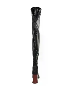 Chloé Patent-finish Over-the-knee Boots