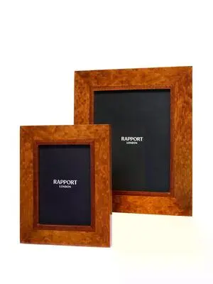 RAPPORT LONDON Large Heritage Photo Frame - Brown