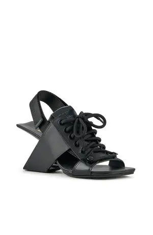 United Nude Loop Sporty Hi Sandal - Black