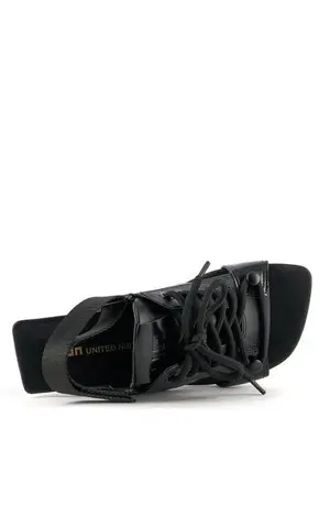United Nude Loop Sporty Hi Sandal - Black