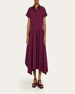 Prada Suede Platform Sandals - Bordeaux