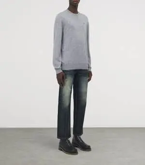 Alexander McQueen Wool Skull Sweater - Black