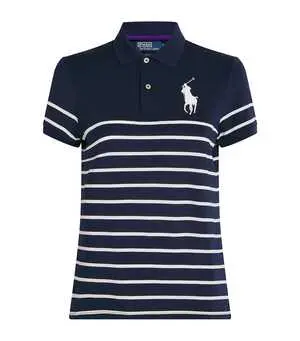 Polo Ralph Lauren X Wimbledon Stripe Polo Shirt - Navy
