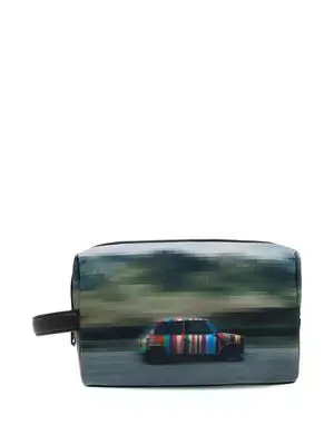 Paul Smith Car-print Cosmetic Pouch