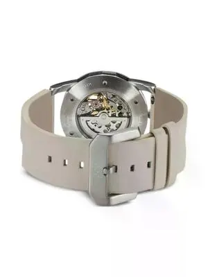 FOB PARIS Skeleton Automatic Watch - Silver