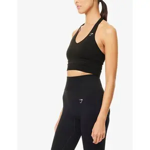 GYMSHARK Vital Seamless Halter Neck Tank Top