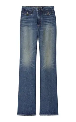 NILI LOTAN Edira Cotton Jean - Blue