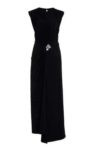 Brandon Maxwell Draped Evening Dresses